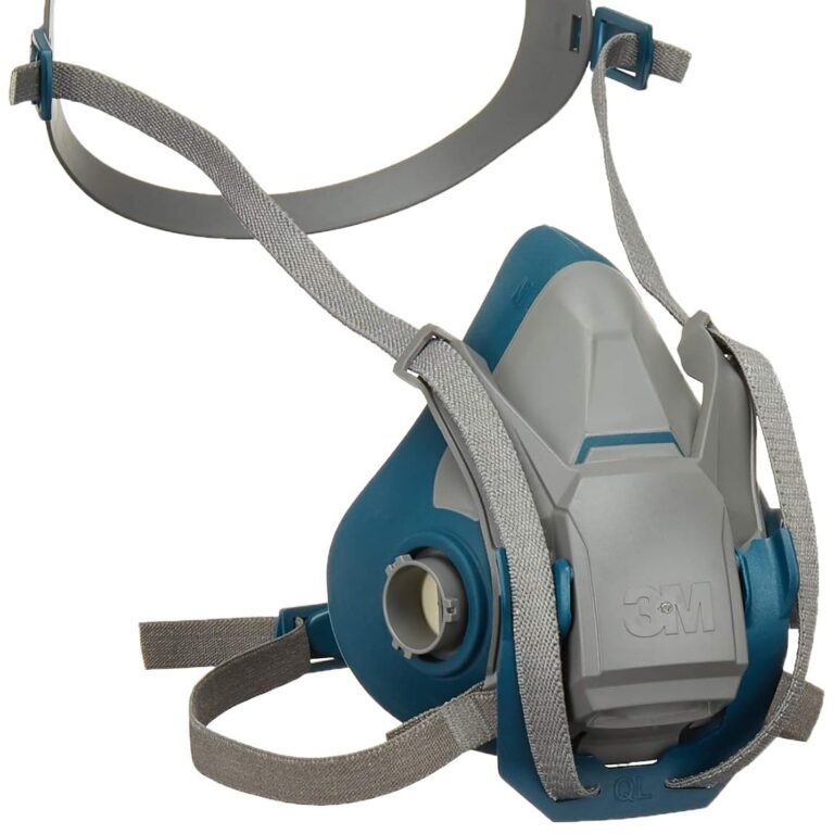 Respirador reutilizable media cara 6502ql 3M, con cierre rugged comfort ...